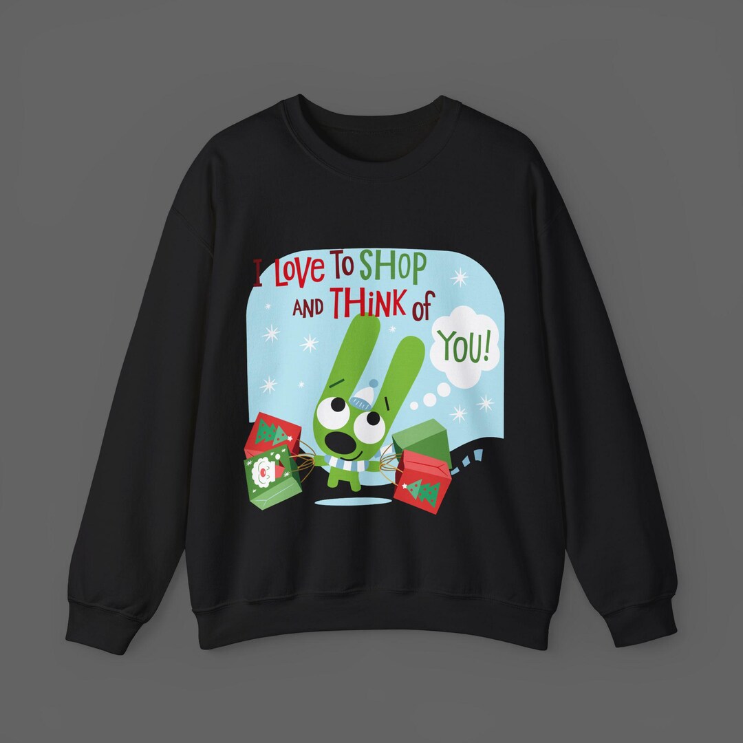 Hoops and Yoyo Animation Sweatshirt - Merry Christmas Vintage Emo Scene ...