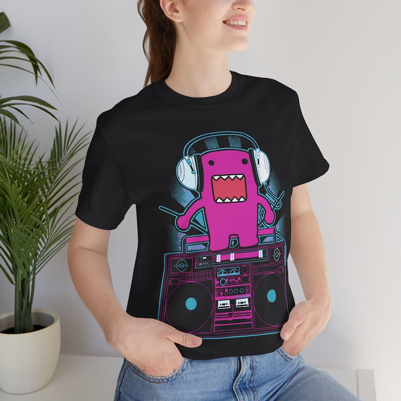 Domo Kun Tee - DJ Domo Scene Emo T-shirt - Harajuku Jumpstyle Party ...