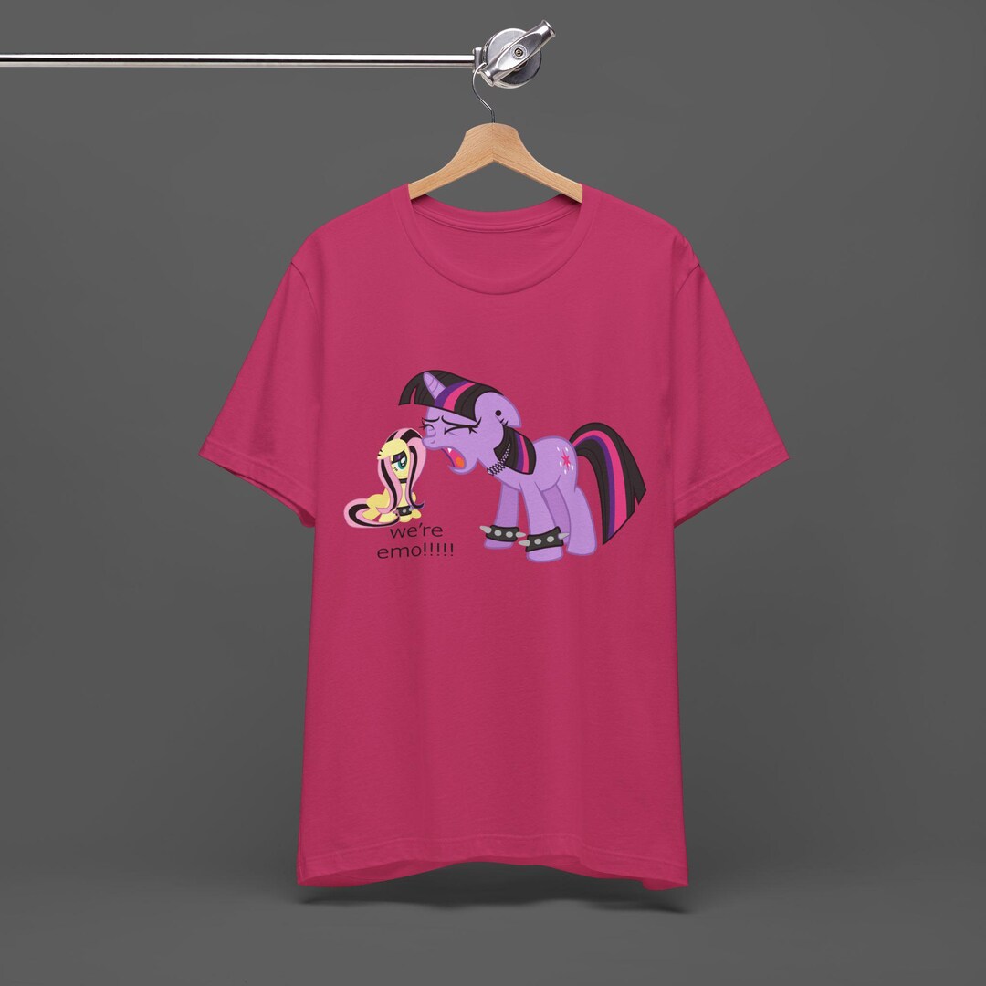 MLP My Little Pony We're Emo!! Shirt - Scenecore Emo Tee - 2000's ...
