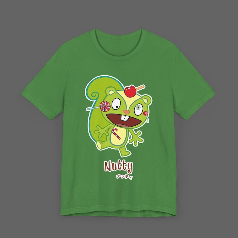 HTF Happy Tree Friends Tee - Nutty Cartoon T-shirt - Scene Emo Style Gore Animation Shirt - Etsy