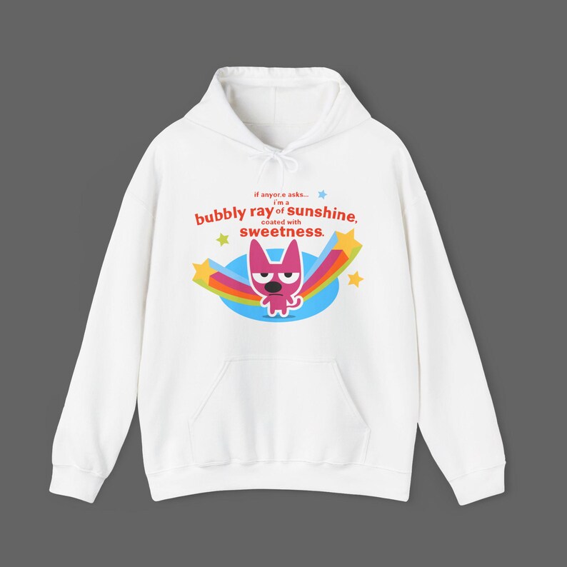 Hoops and Yoyo Animation Hoodie - Vintage Emo Scene Style Merch ...