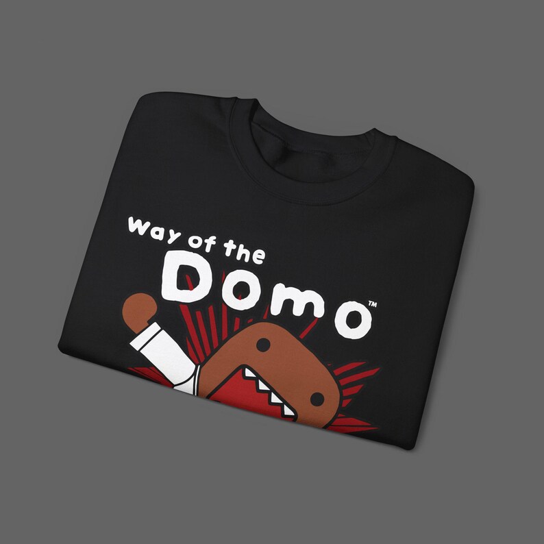 Domo Kun Sweatshirt - Way of the Domo Long Sleeved T-shirt - Scene Emo ...