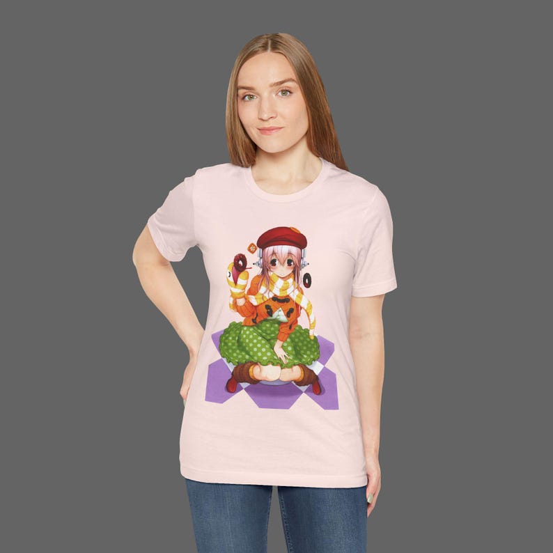 Soniani Donut Cutecore Tee - Kawaii Anime Super Sonico Shirt - Pinkcore ...