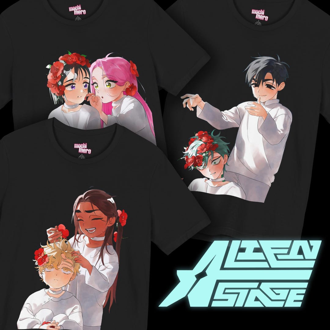 Alien Stage Tee - Till Ivan Anakt Garden Tshirt - ALNST Ivantill Shirt ...