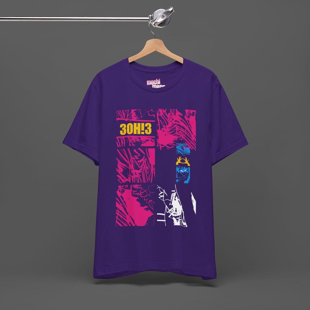3OH!3 Tee - Scene Crunkcore Band Shirt - Rap Rock Electro Pop Emo Music ...