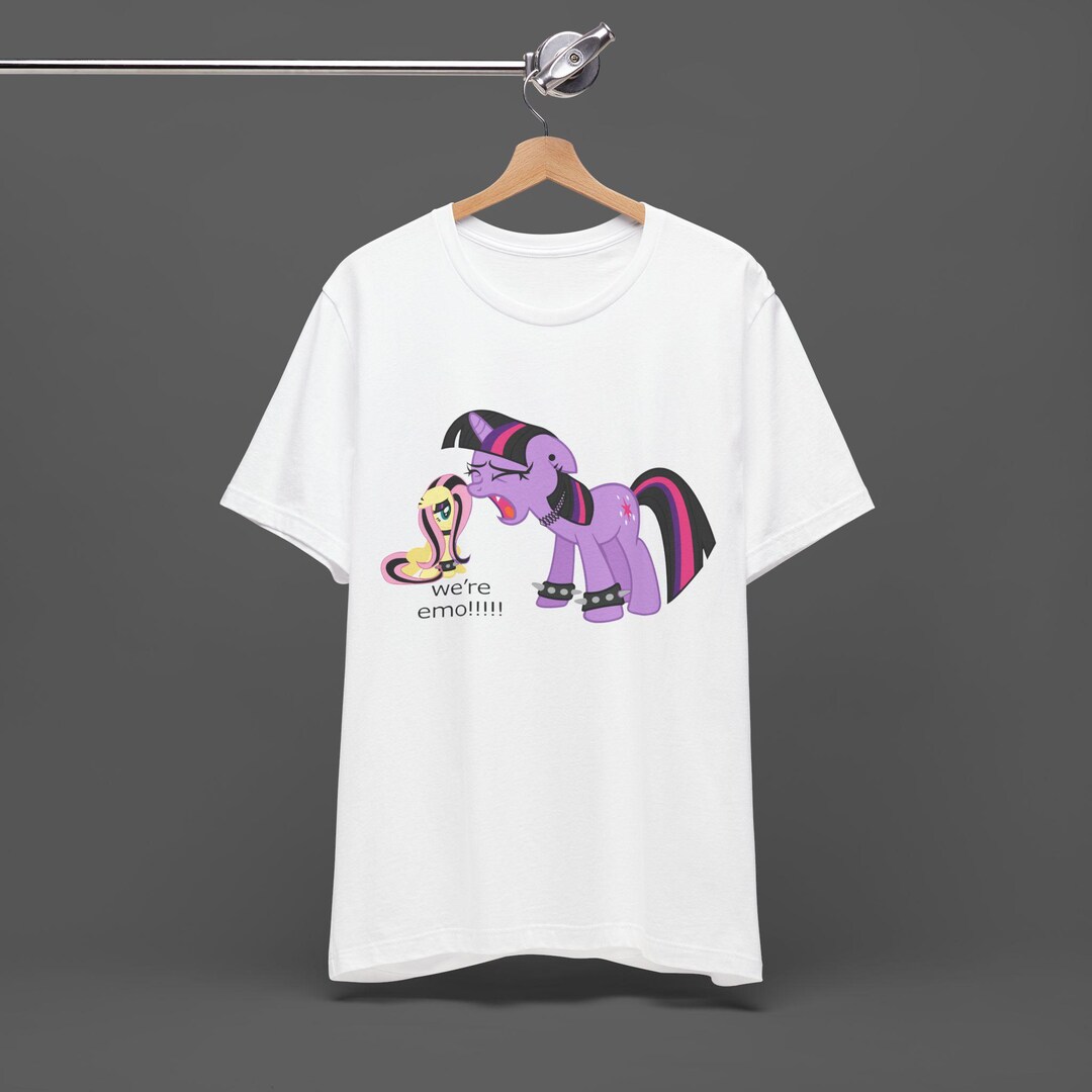 MLP My Little Pony We're Emo!! Shirt - Scenecore Emo Tee - 2000's ...