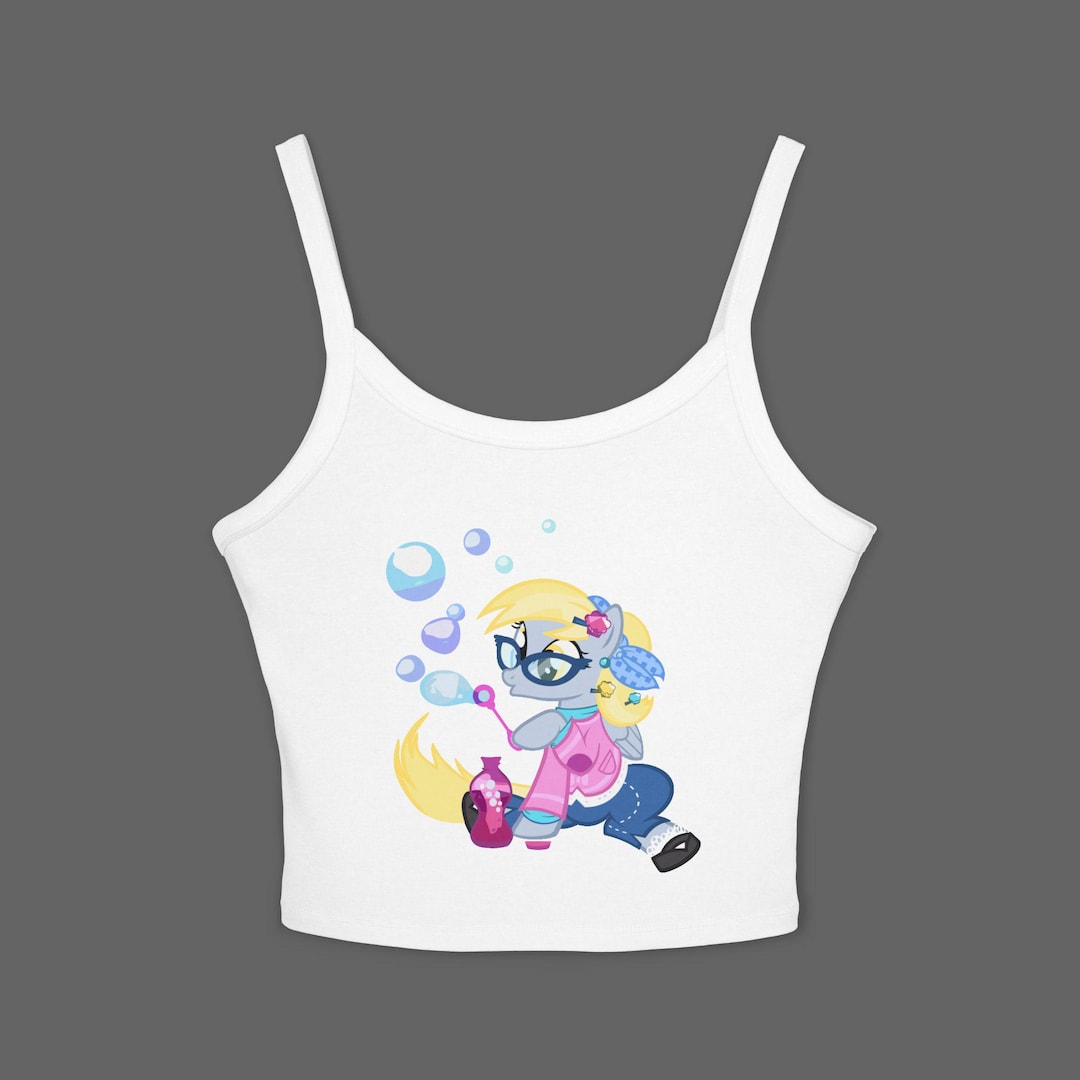 MLP Tank Top - My Little Pony Derpy Hooves T-shirt - Pony Bubbles ...