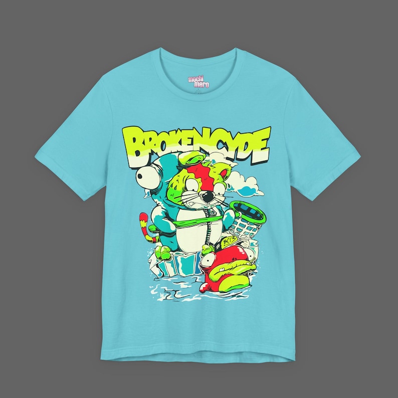 Brokencyde BC 13 Tee - Crunckcore Scene Emo Shirt - Unique Band Merch T ...