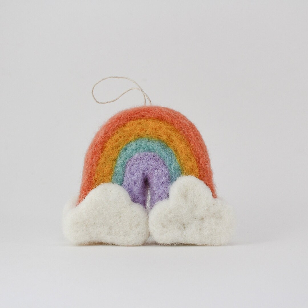 DIY Felted Rainbow Kit, DIY Felting Kit - Etsy