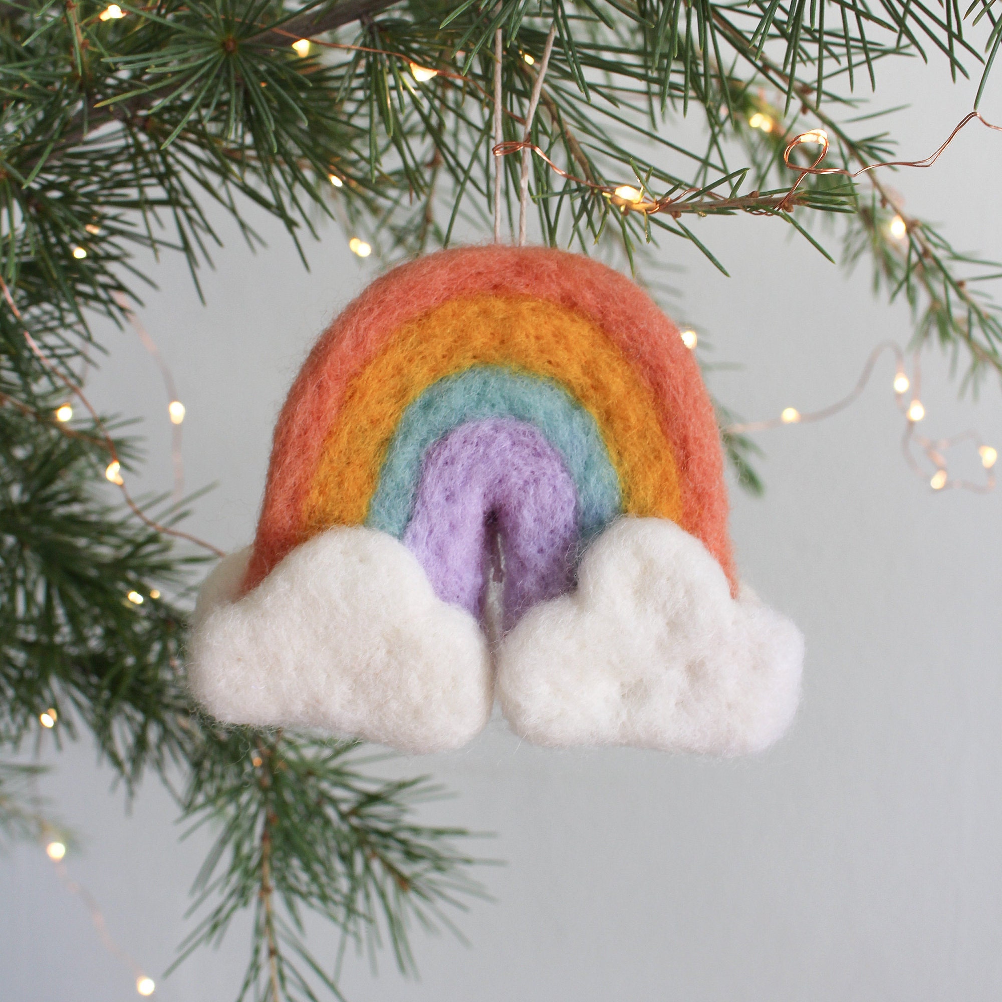 DIY Felted Rainbow Kit DIY Felting Kit | Etsy