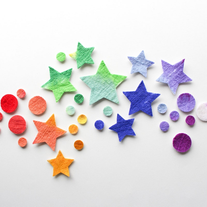 Felt Shapes - Etsy