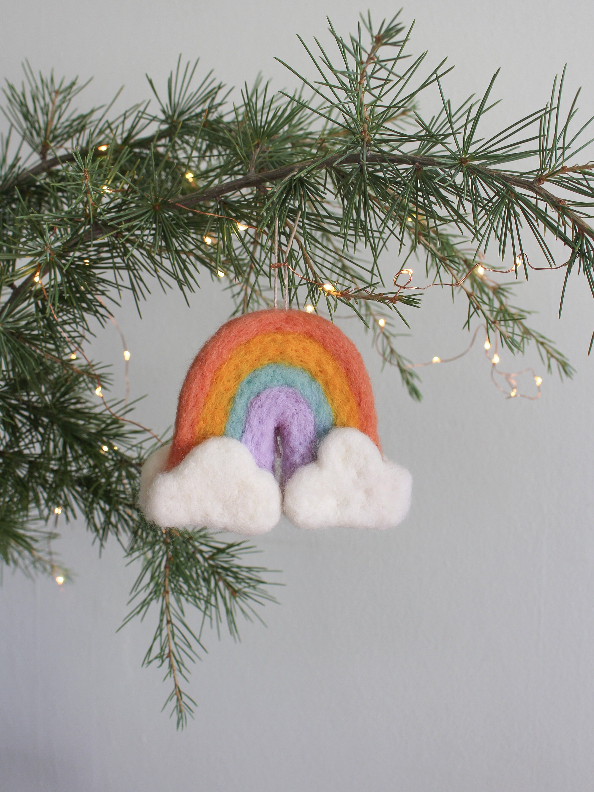 DIY Felted Rainbow Kit DIY Felting Kit | Etsy