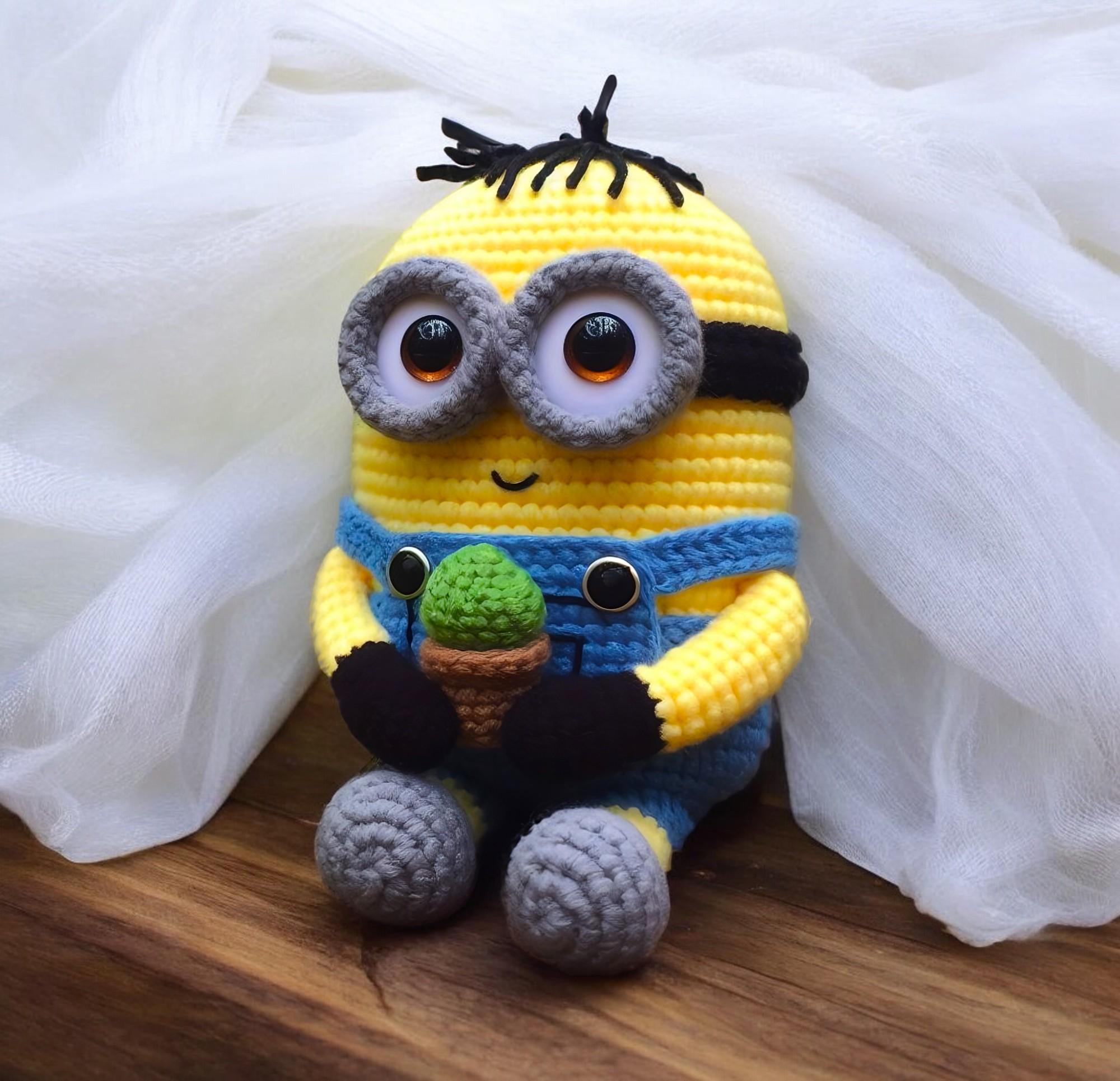 Minions Crochet Pattern Bundle, 3 in 1 Easy Amigurumi Crochet Pattern ...