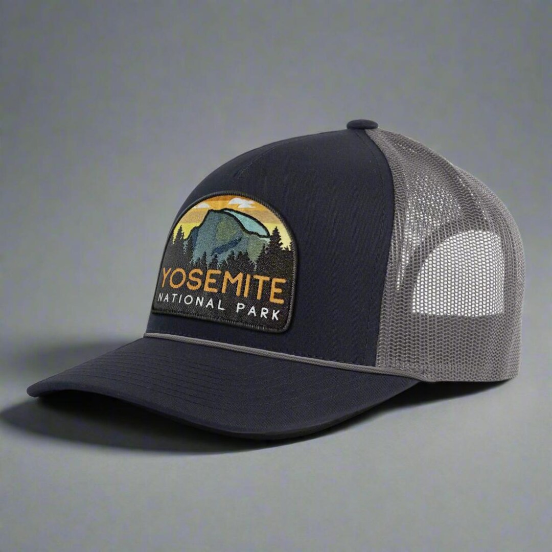 YOSEMITE 5-panel Curved Rope Hat - Etsy