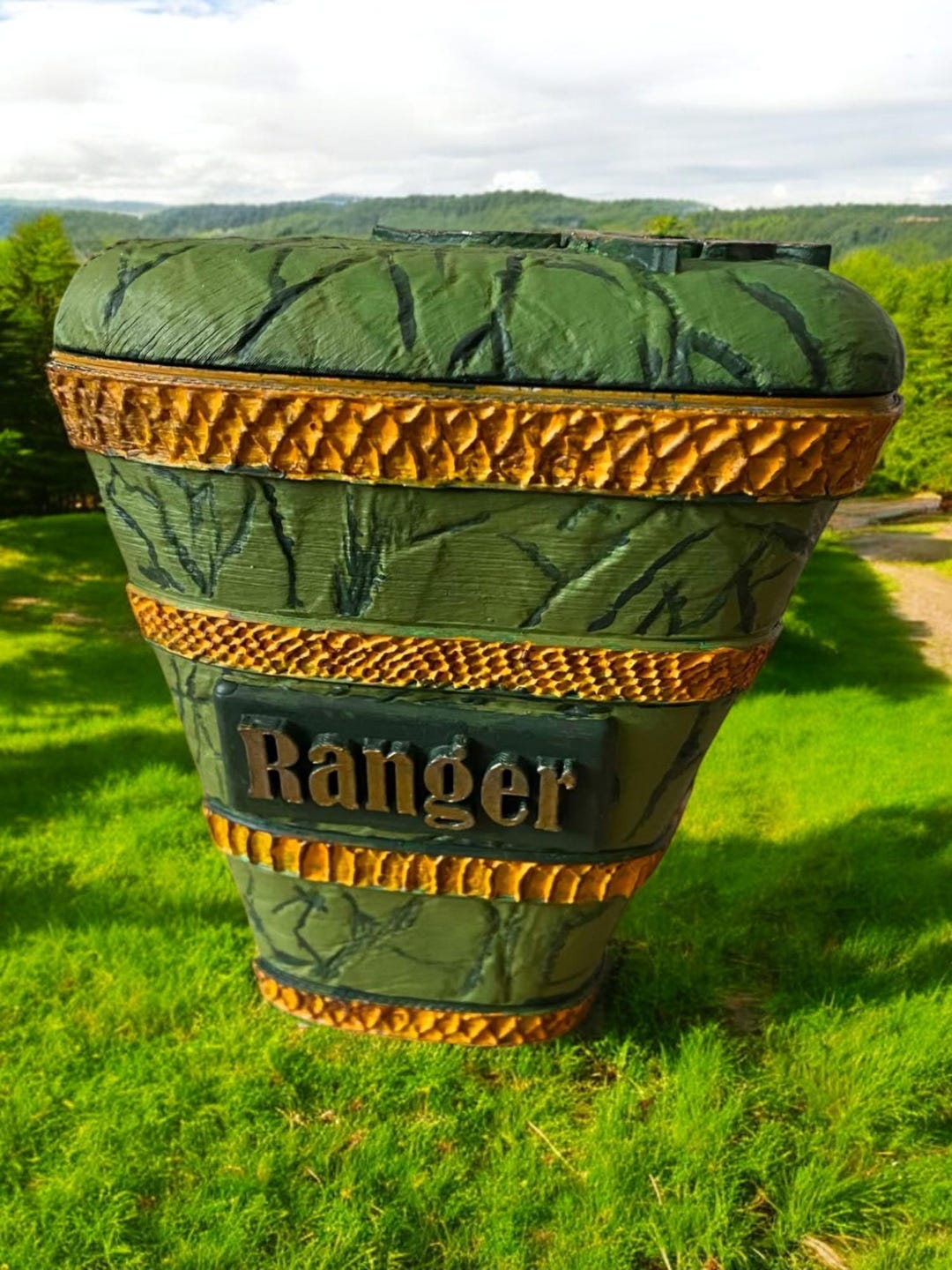 3D Printed Hand Painted Ranger Coin Purse Container Ideal Dnd Gift for ...