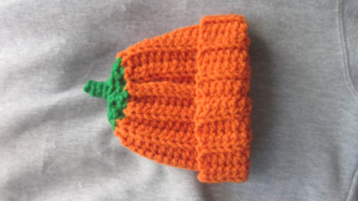 Halloween Costume Pumpkin Hat Photo Prop Fall Pumpkin Patch - Etsy