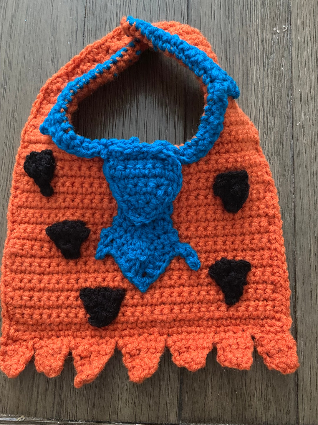 Bedrock Fred Flintstone Bib Costume for 0-3 Months - Etsy