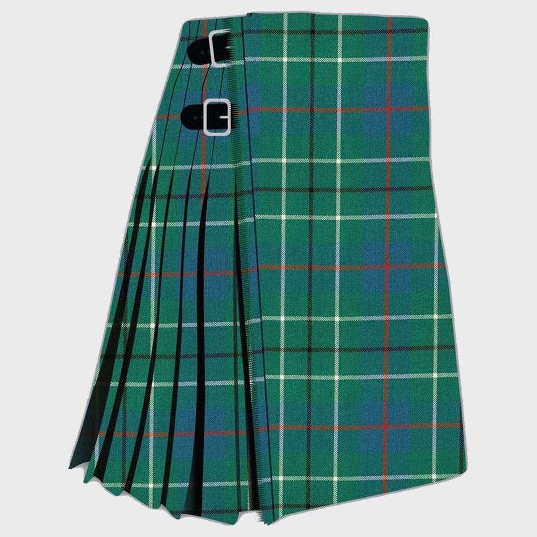 Scottish Handmade Duncan Ancient Premium Tartan Kilt - Men's ...