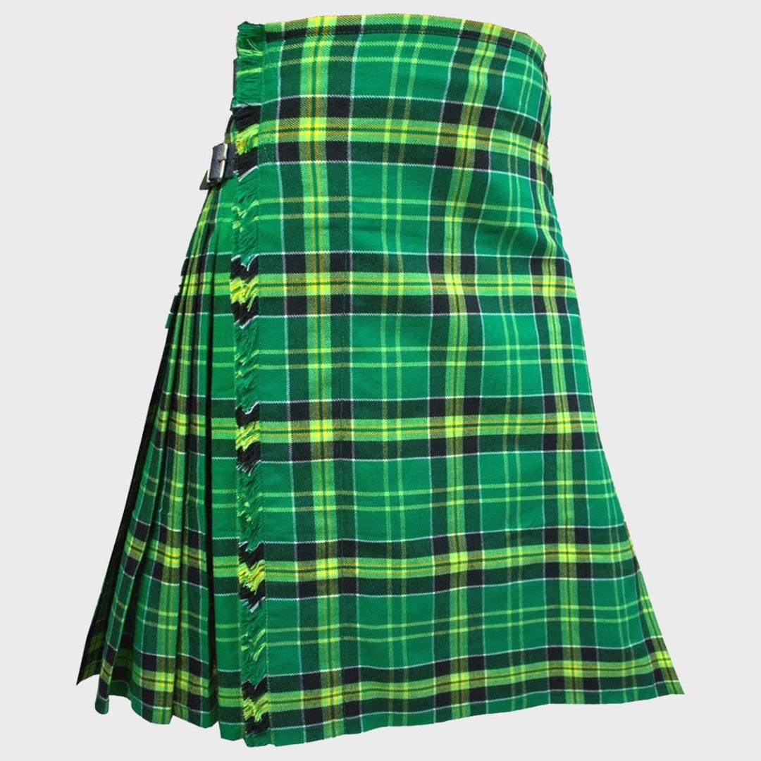 Scottish Handmade Duffy Family Premium Tartan Kilt - Men's Traditional ...