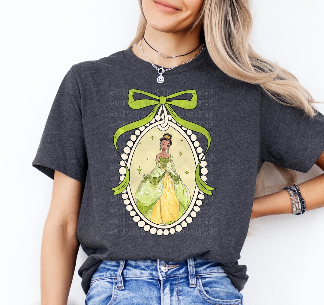Disney Tiana Shirt Disney Princess T-shirt Coquette Princess Tee Fairy ...