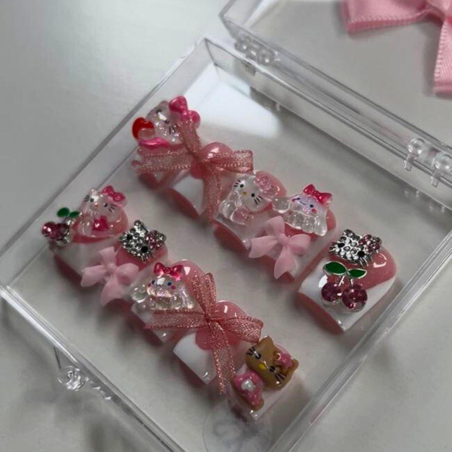 Suga Rush | Boolicious | Duck Gel Press on Nails | Y2K Nails | Junk ...