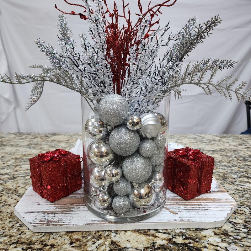 Silver Centerpieces - Etsy