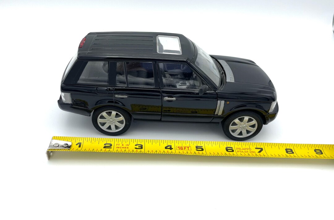 Black Land Rover Range Rover Model Car Diecast Toy Vehicle Collection ...
