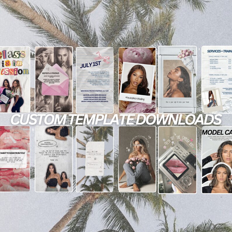 Custom Story Template Downloads - Etsy