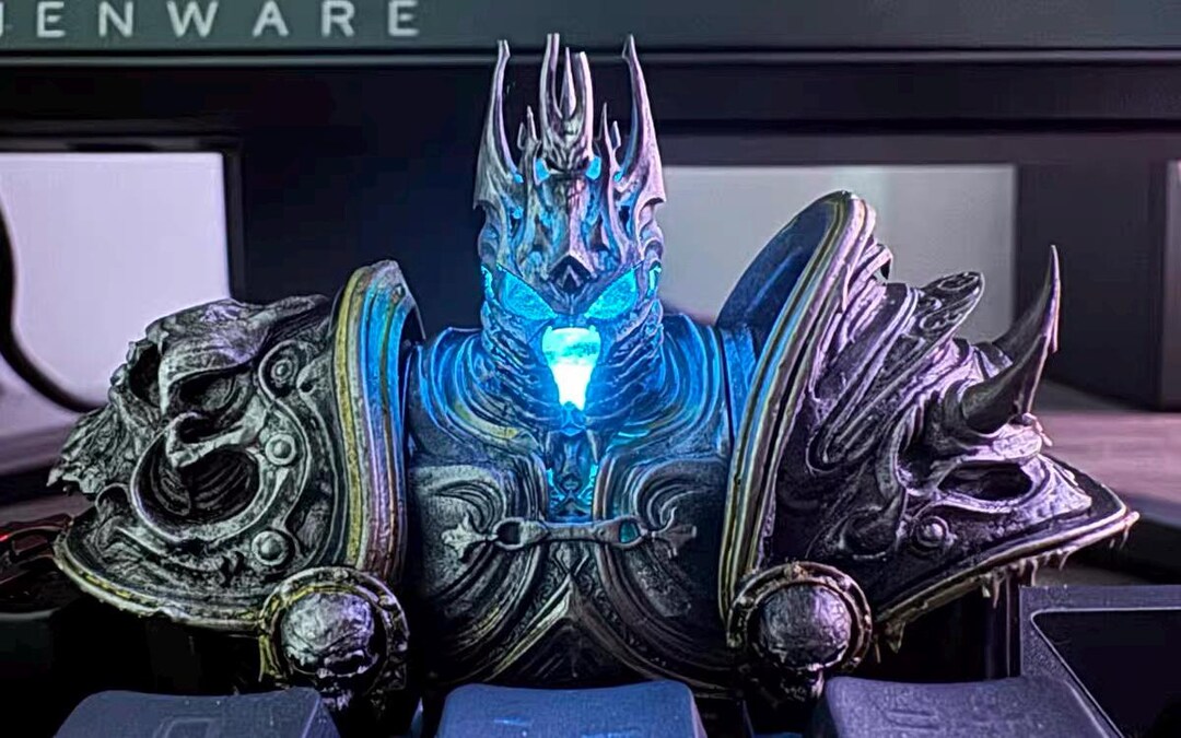 Original Keycap World of Warcraft Mechanical Keyboard Personality Lich ...