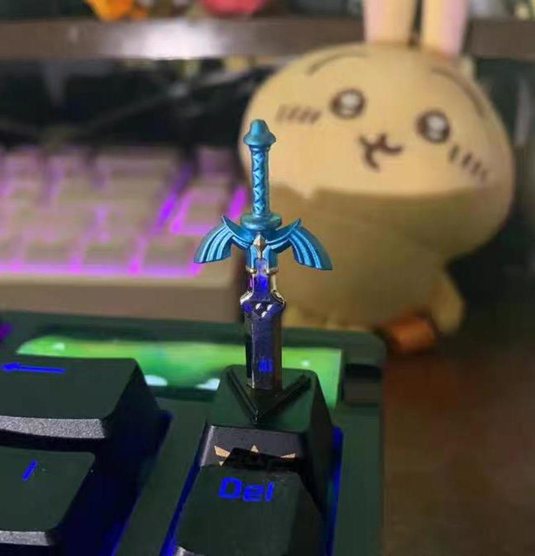 Link's Master Sword Metal Keycap for Mechanical Keyboards - Etsy