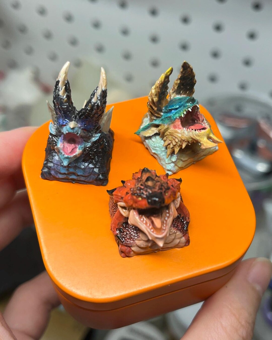 Monster Hunter Keycaps Artisan Keycap Resin Keycap Custom Keycap Anime ...