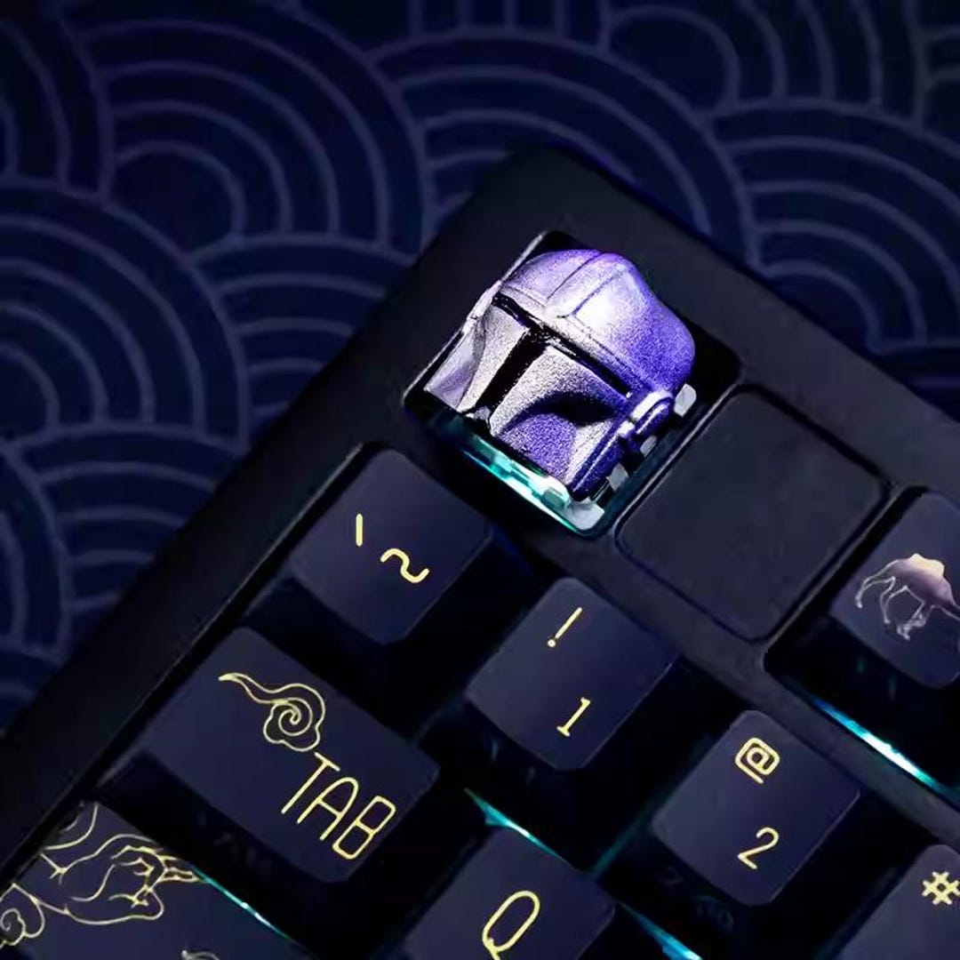 Star Wars Keycap Artisan Keycap Resin Keycap Custom Keycap Anime Keycap ...