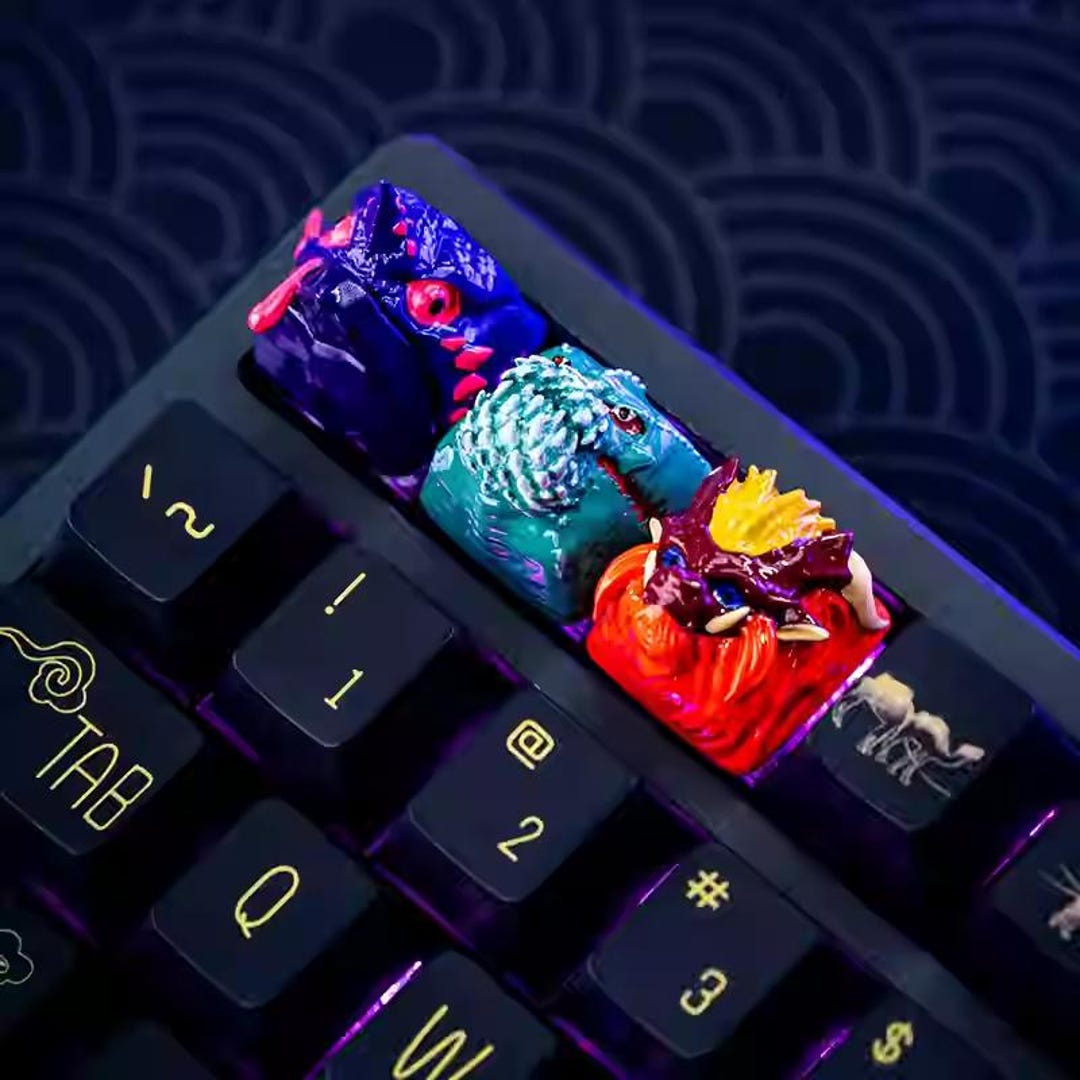 Monster Hunter Keycaps 3D Printing Keycap Monster Hunter Keycap - Etsy