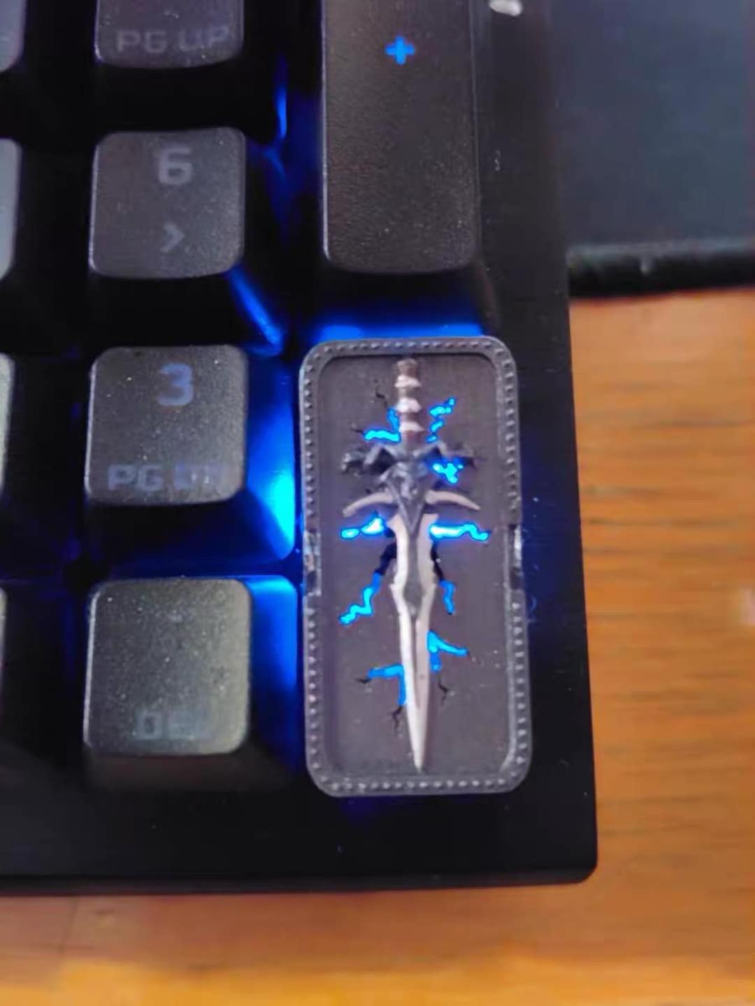 Original Key Cap World of Warcraft Mechanical Keyboard Personality Lich ...