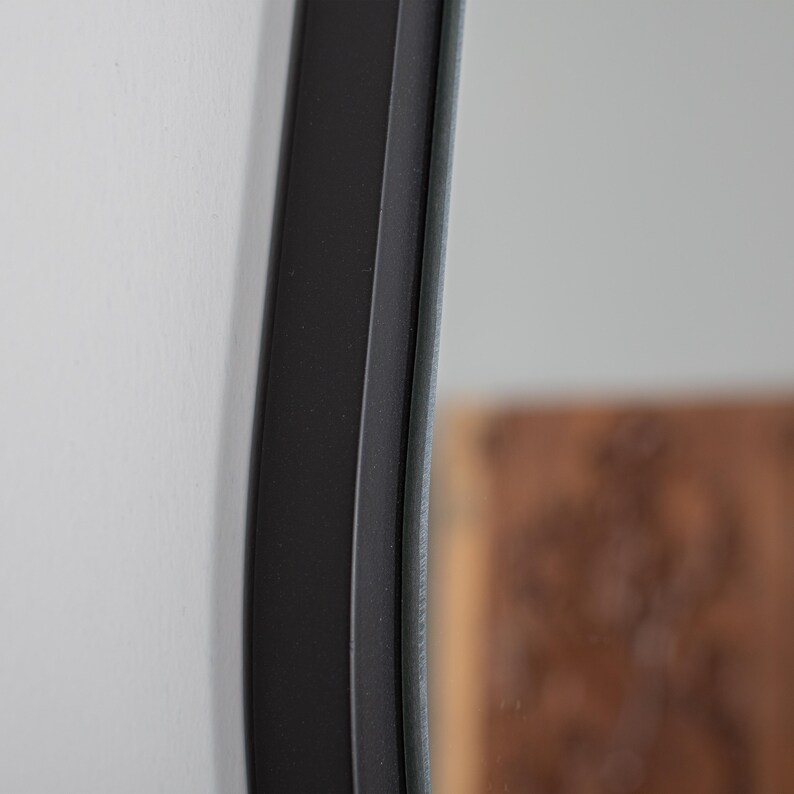 Funky Gold Organic Mirror – Unique Freeform Handmade Accent for Stylish ...