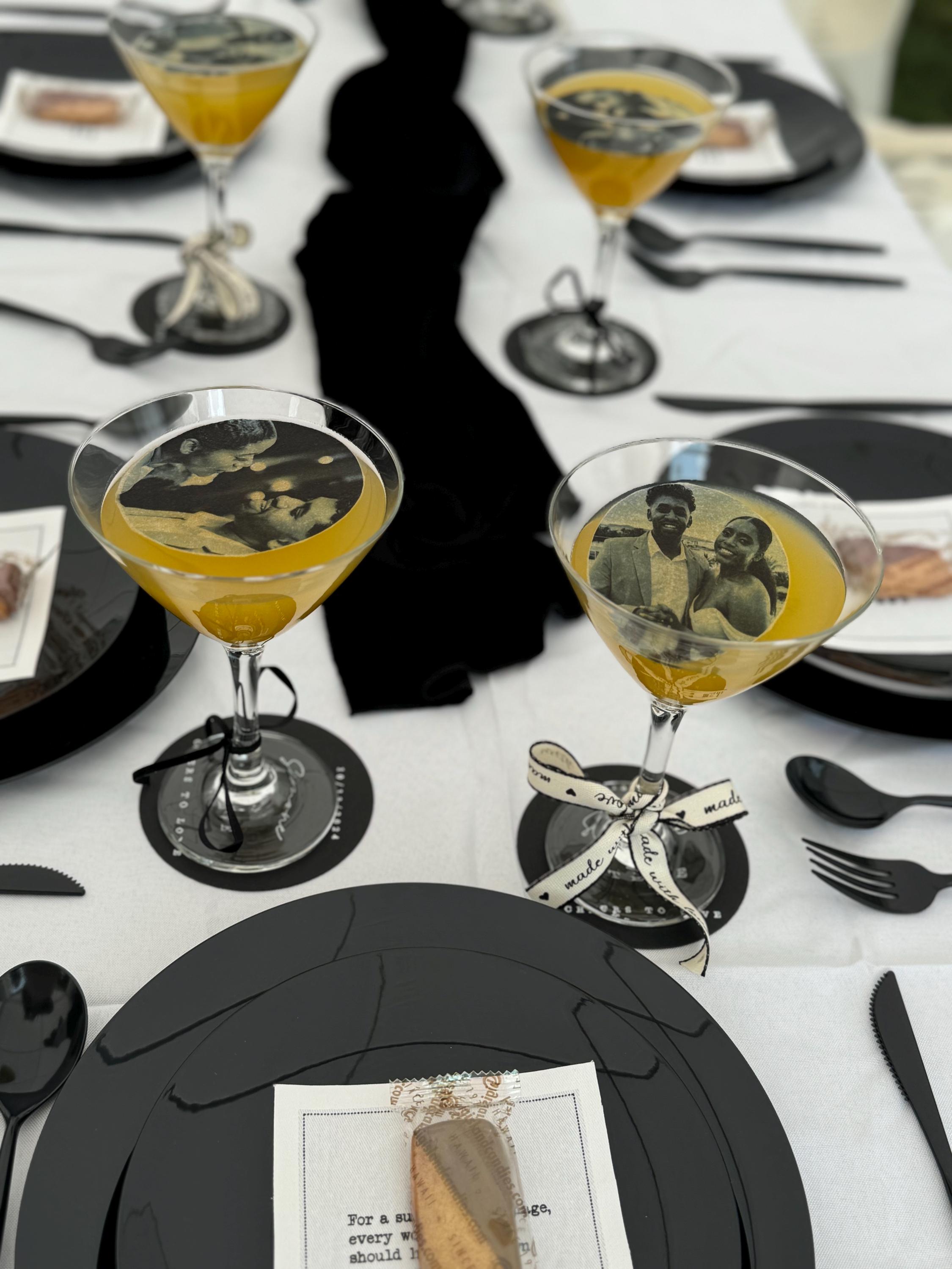 Edible Custom Drink Topper - Etsy