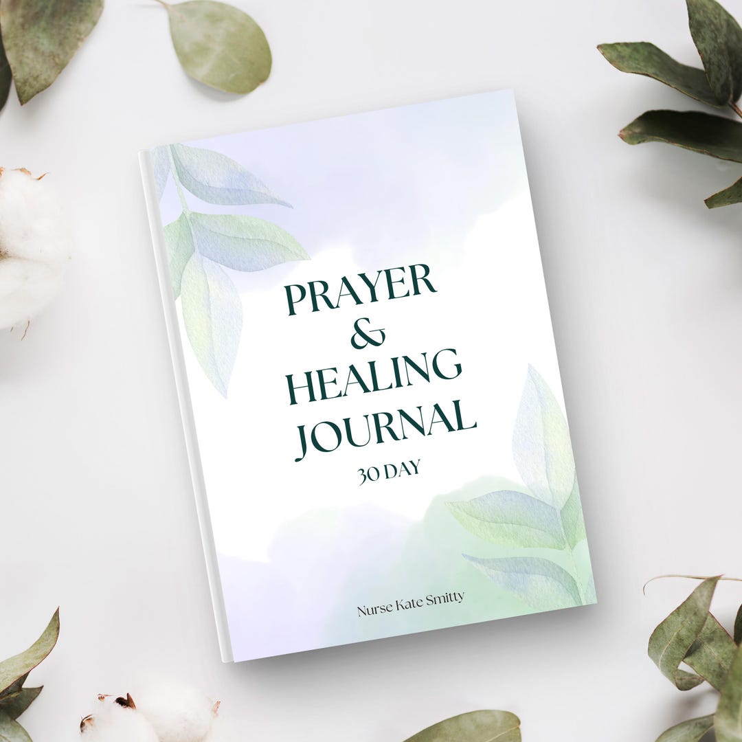 30-day Christian Prayer & Healing Journal | Daily Scripture, Gratitude ...