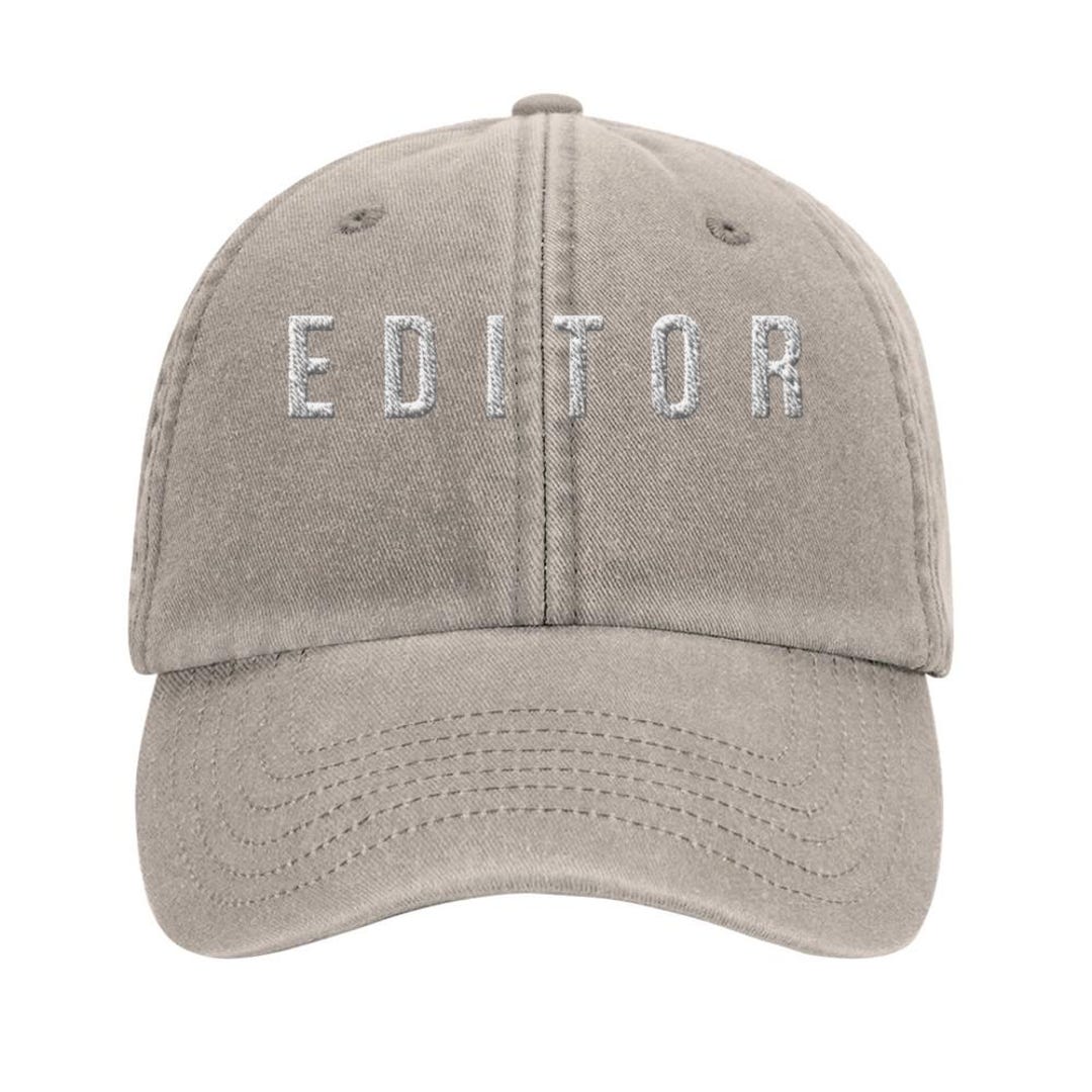 Vintage Embroidered Film Editor Cap, Gift for Movie Buff, Gift for ...