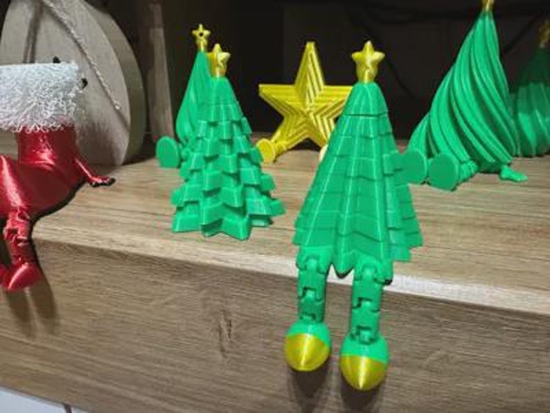 Christmas Tree 3D STL File for 3D Printer, FDM Print File, SLA Print ...