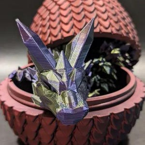 Dragon Egg 3D STL File for 3D Printer, 3d Model, FDM Print File, SLA ...