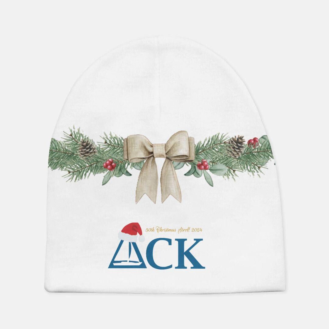 Ack Professional's Nantucket 50th Christmas Stroll Baby Beanie Hat - Etsy