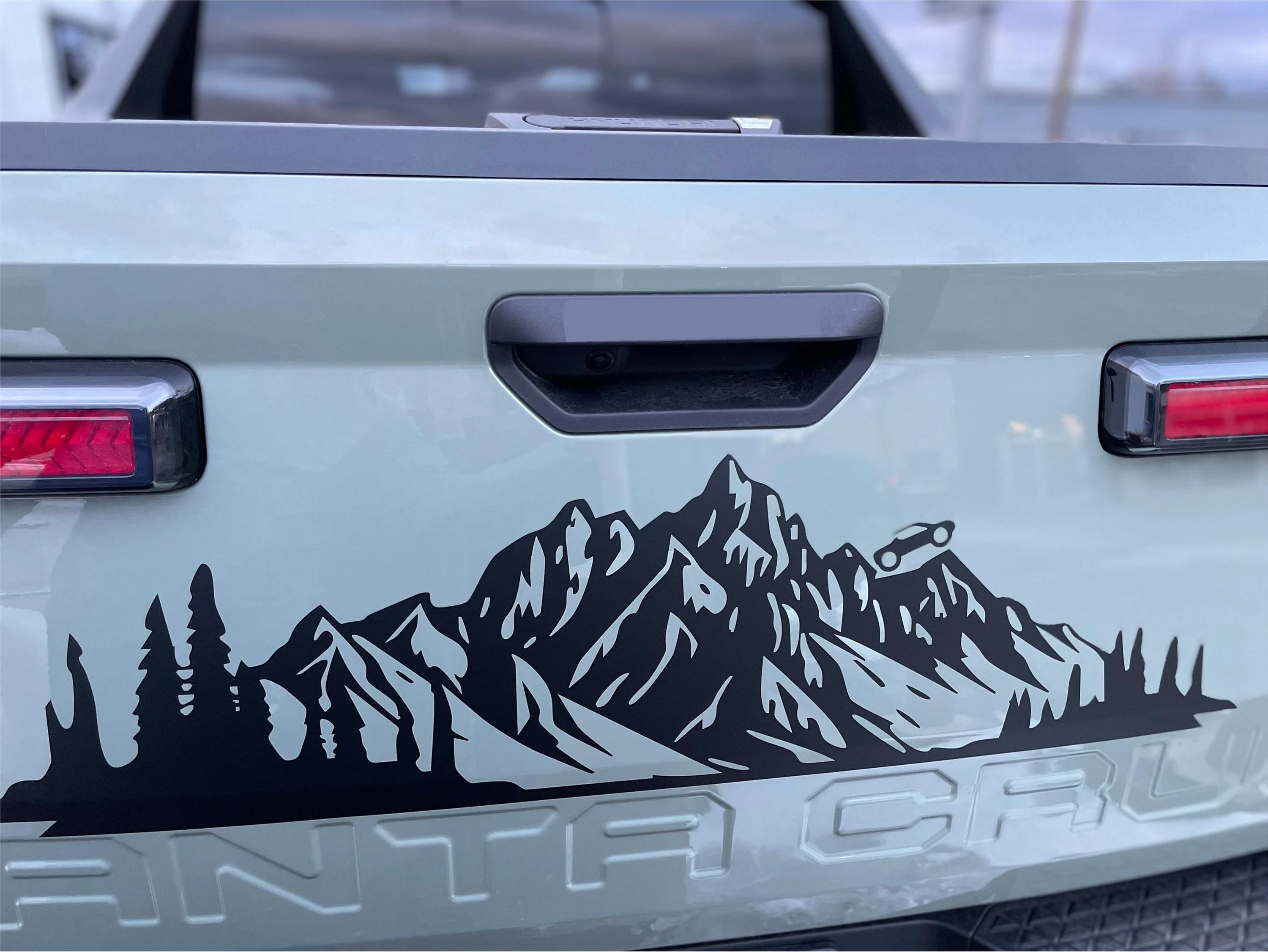 Tailgate Mountain Graphic Stripe Designed for the 2022-2025 Hyundai ...