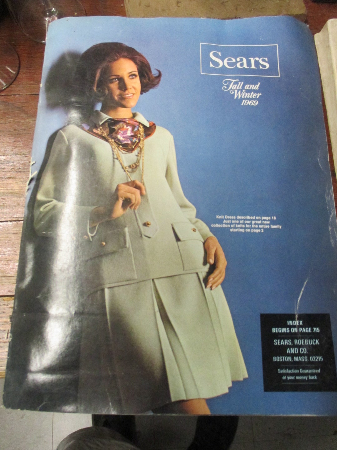 Vintage 1969 SEARS Roebuck & Company Fall Winter CATALOG 1635 Pages ...