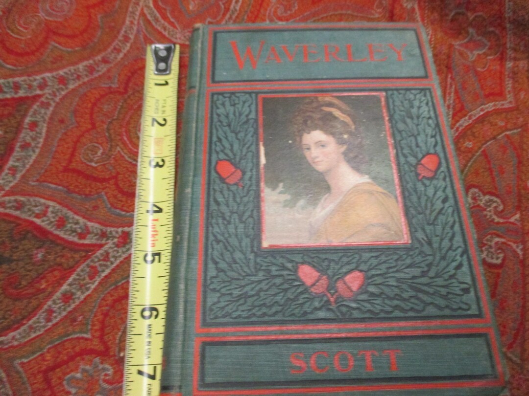 Antique / Vintage WAVERLY Book Tis Sixty Years Since by Sir Walter ...