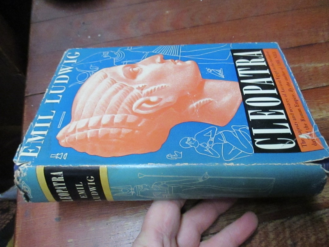 Vintage BOOK Cleopatra / Emil Ludwig 1937 & Dust Coverand Also a ...