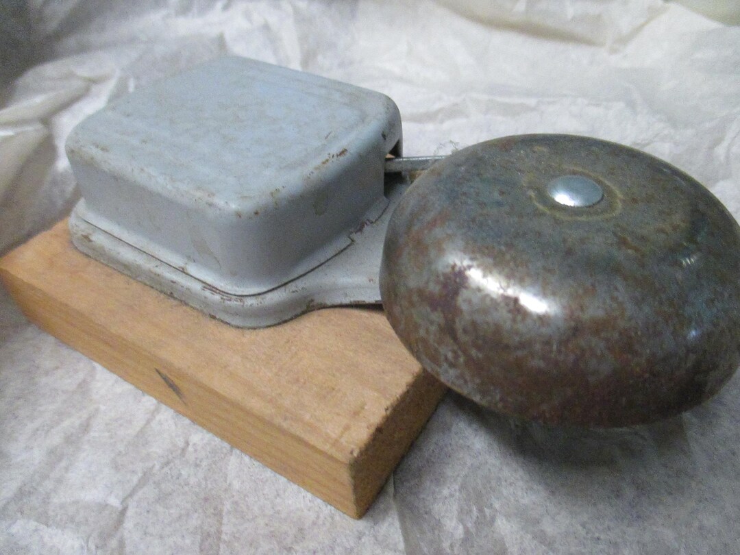 Vintage Electric Door Bell / Buzzer House Salvage Doorbell - Etsy