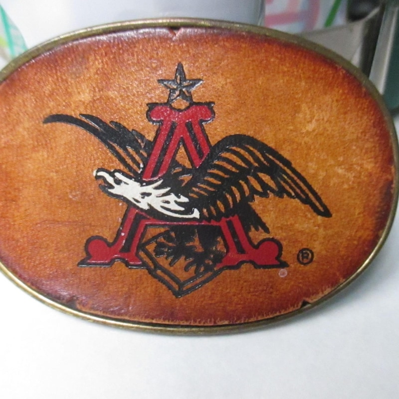 Budweiser Beer Belt Buckle - Etsy