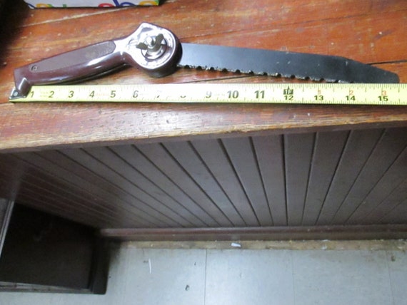 Vintage Survival FOLDING HAND SAW for Hiking Camping Hunting - Etsy
