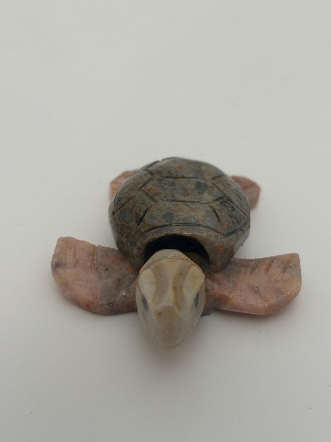 Soapstone Turtle Carving (yellow and Green) - Etsy