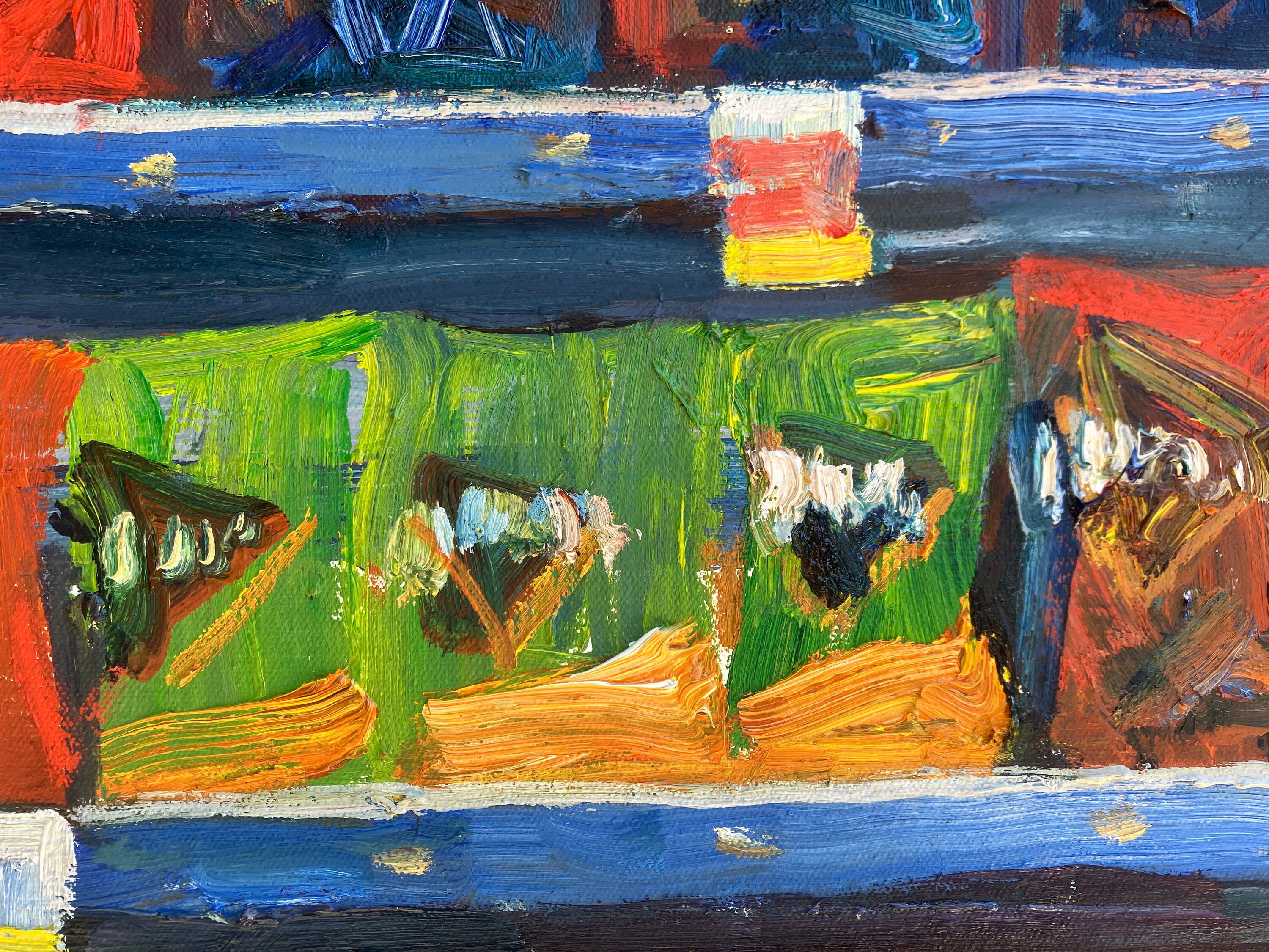 John Kilduff "chips" Oil Painting: Supermarket Aisle Art (40x60) - Etsy